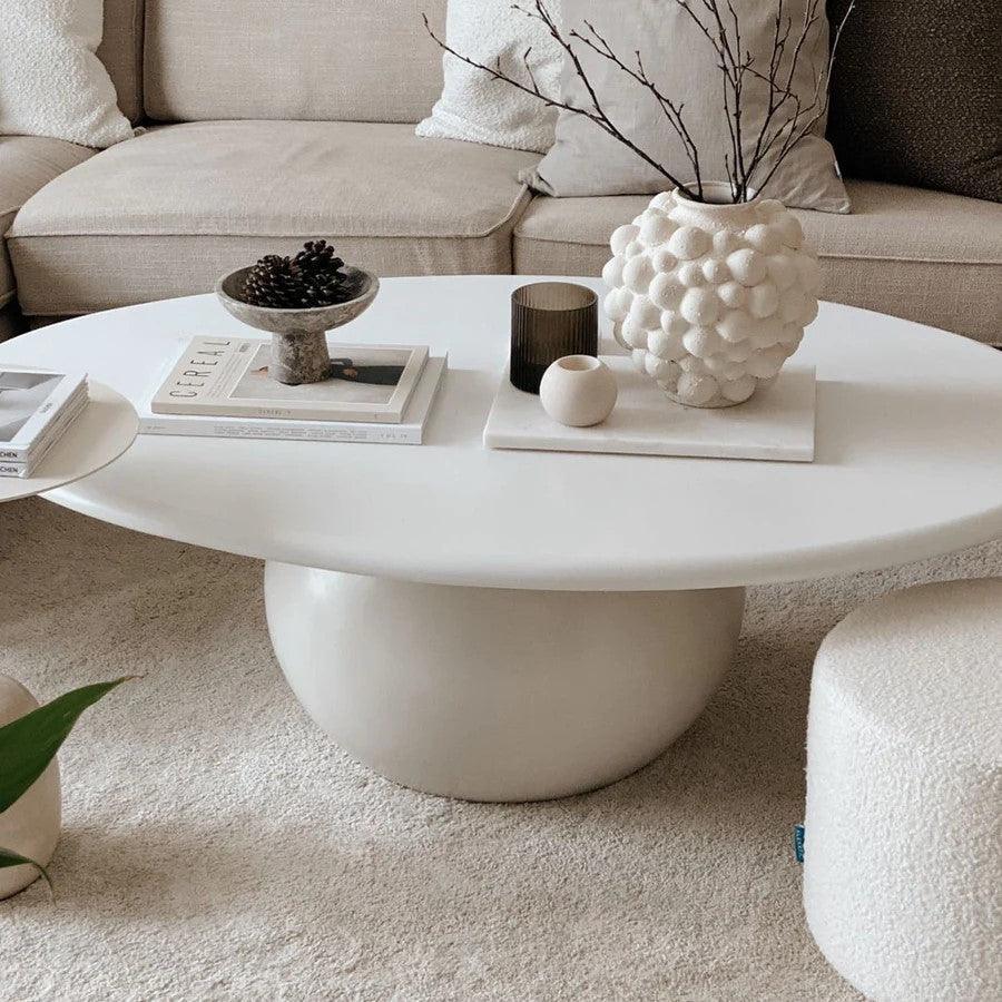 Shop Pebble Coffee Table Online in UAE - Painted Top | Home Figures